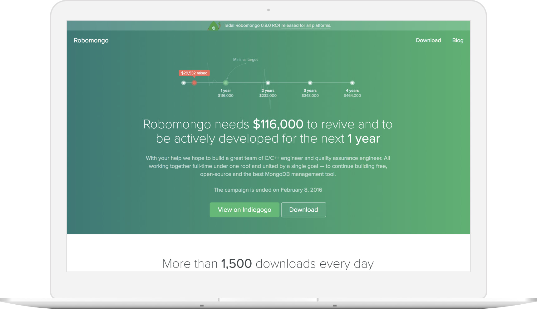 Robomongo—MongoDB management tool